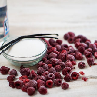 Homemade Raspberry Vodka Liqueur - Wet Whistle